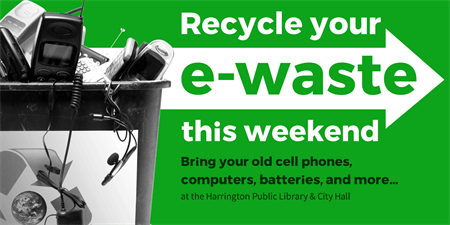 E-Waste Recycling Yard Sign - Signazon