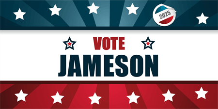 Campaign Banners - Political Banners For All Candidates - Signazon.com