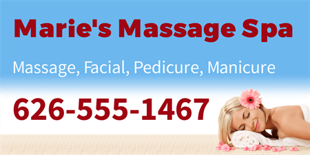 Spa Signs - Custom Spa Signs - Signazon.com